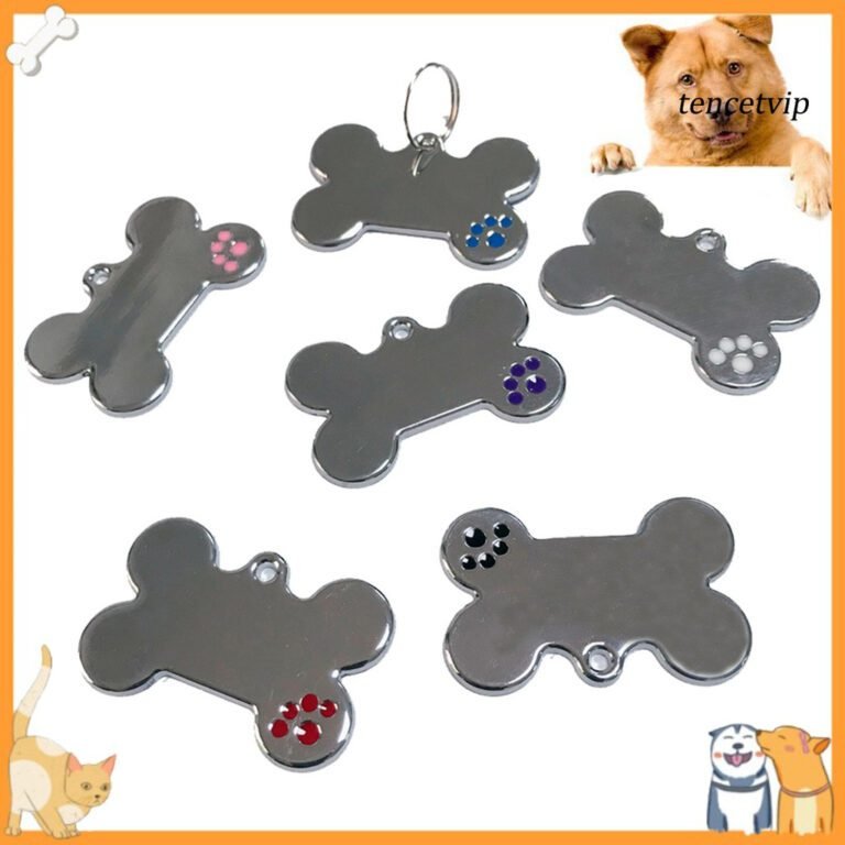 Placa Identificación Perros. Personalizada. Grabado Láser – Tienda Púrpura